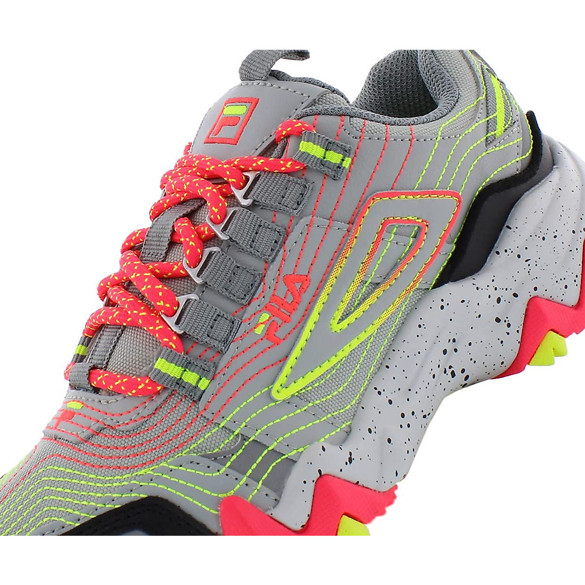 Fila Womens Oakmont TR Fitness Trail Running Shoes Gray 10 Medium (B,M)