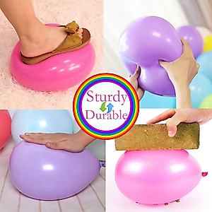 Orange and Blue Balloons for Graduation Baby Shower Wedding Birthday Family Parties Decoration,80Pcs 12inch