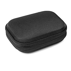 CaseSack Carrying case for Livenpace Personal Bluetooth Heart Health Tracker, Strong Compact Light Weight case with mesh Pocket for Pills and Other Essential