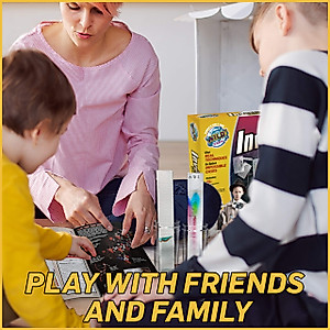 WILD! Science WS103XL Crime Scene Investigation - Forensic Science Kit - Ages 8+ - Match Fingerprints, Analyze DNA, Find Secret Messages and More!