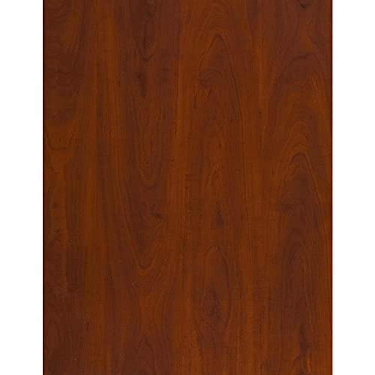 Bush Business Furniture Series C Office Desk with Hutch and Mobile File Cabinet, 60W x 24D, Hansen Cherry