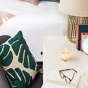 Glade Candle Jar, Air Freshener, 2in1, Jubilant Rose & Lavender & Peach Blossom, 3.4 Oz, 2 Count