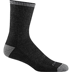 Darn Tough Men's Fred Tuttle Micro Crew Work Sock (Style 2005) - Gravel, Large