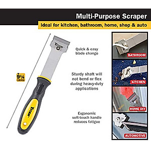 Titan 17002 2-Piece Multi-Purpose and Mini Razor Scraper Set