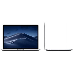 Apple MacBook Pro with Touch Bar 13-inch Retina, 2.3GHz Quad-Core Intel Core i5, 8GB RAM, 256GB SSD - Silver (Previous Model) (Renewed)