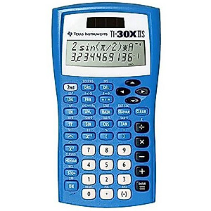 TI-30XIIS? Scientific Calculator, Blue