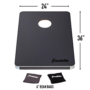 Franklin Sports 36" Cornhole Set — Includes 36-Inch x 24-Inch Targets, 8 Regulation Bean Bags, and Carry Bag