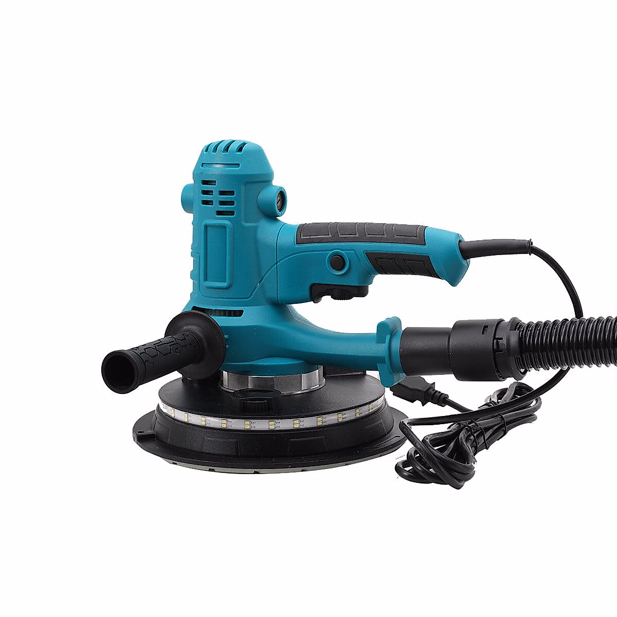 HOTSTORE 710W Drywall Sander Machine, Handheld Electric Drywall Sander with Vacuum Attachment and Variable Speed, Sheetrock Sander Machine with LED Light