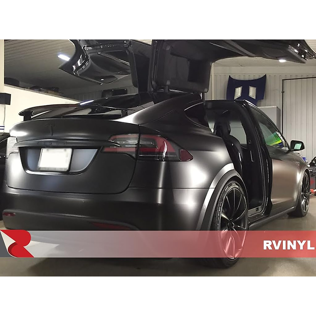 Avery Dennison SW900 180-O Matte Black Supreme Wrapping Film Vinyl Vehicle Car Wrap Sheet Roll - (120" x 60" w/Application Card)