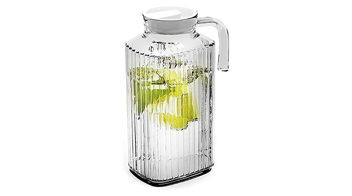 Home Essentials & Beyond 60 OZ. Glass Water Fridge Pitcher