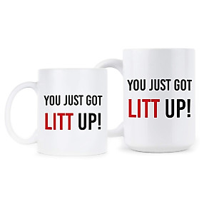 You Just Got Litt Up Coffee Mug Louis Litt Mug Cup