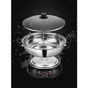 Sonya Shabu Shabu Hot Pot Electric Mongolian Hot Pot W/DIVIDER