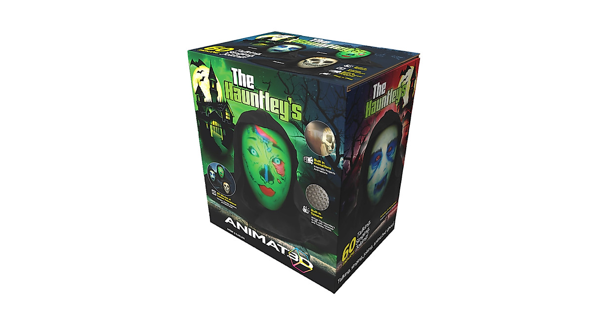 ANIMAT3D Mindscope Haunted Head with Projection & Sound