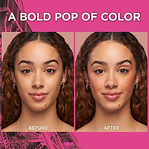 L'Oreal Paris Infallible Up to 24H Fresh Wear Soft Matte Blush, Blendable, Long-Lasting and Waterproof Cheek Make Up, Confident Pink 10, 0.31 Oz