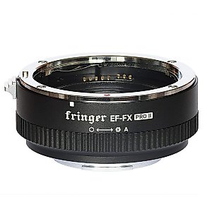 Fringer EF-FX PRO II Fuji Auto Focus Mount Adapter Built-in Electronic Aperture Automatic Compatible with Canon EOS EF Lens to Fujifilm X-Mount X-T3 X-T4 X-Pro3 X-T30II X-S10 XH2S XT30 XH2 XE4 X-T5