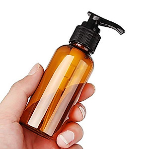 FKJLUN Soap Dispenser Pump 100/200/300ML Foaming Bottle Liquid Soap Whipped Mousse Points Bottling Shampoo Lotion Shower Gel Foam Pump Bottles Travel Hand Lotion Bottle (Color : 300ml Transparent)