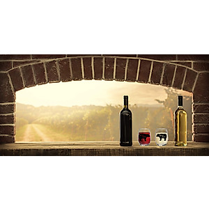 Mama Bear, Papa Bear - 15oz Crystal Wine Glasses - Couples Stemless Wine Glasses – His And Hers Gifts Ideas For Anniversary, Weddings, Bridal Showers