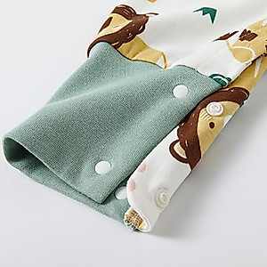 LULUMONKEY Toddler Sleep Sack with Feet 2T-3T, Summer Wearable Blanket for Early Walker, TOG 0.5 Light Weighted Baby Sleeping Bag with Legs for Boys Girls, Forest