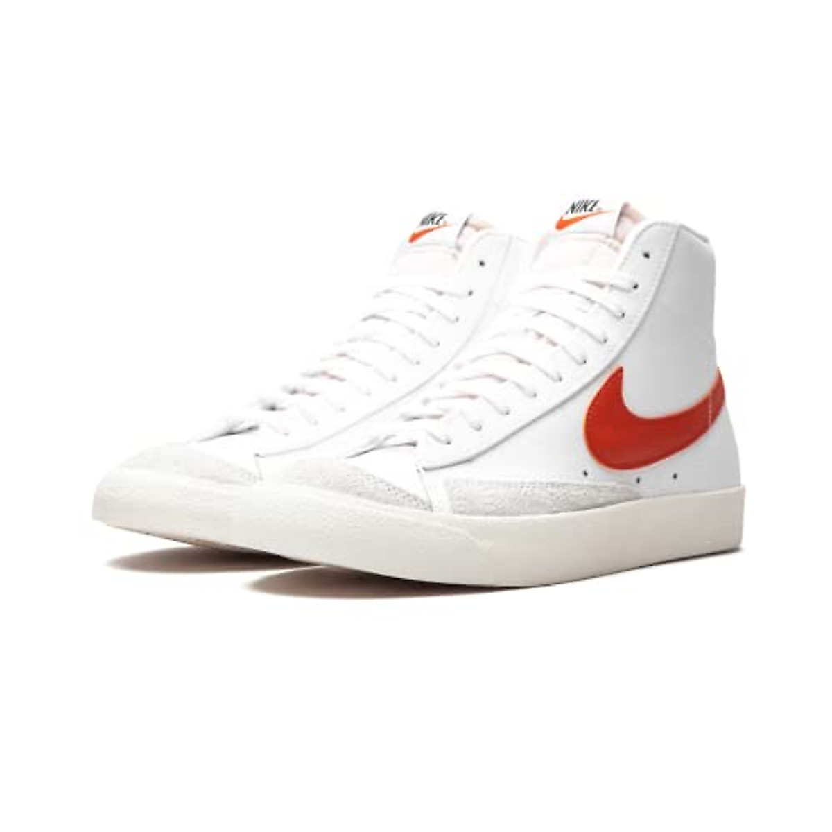 Nike Men's Blazer Mid '77 Basketball Shoe, White Black, 9