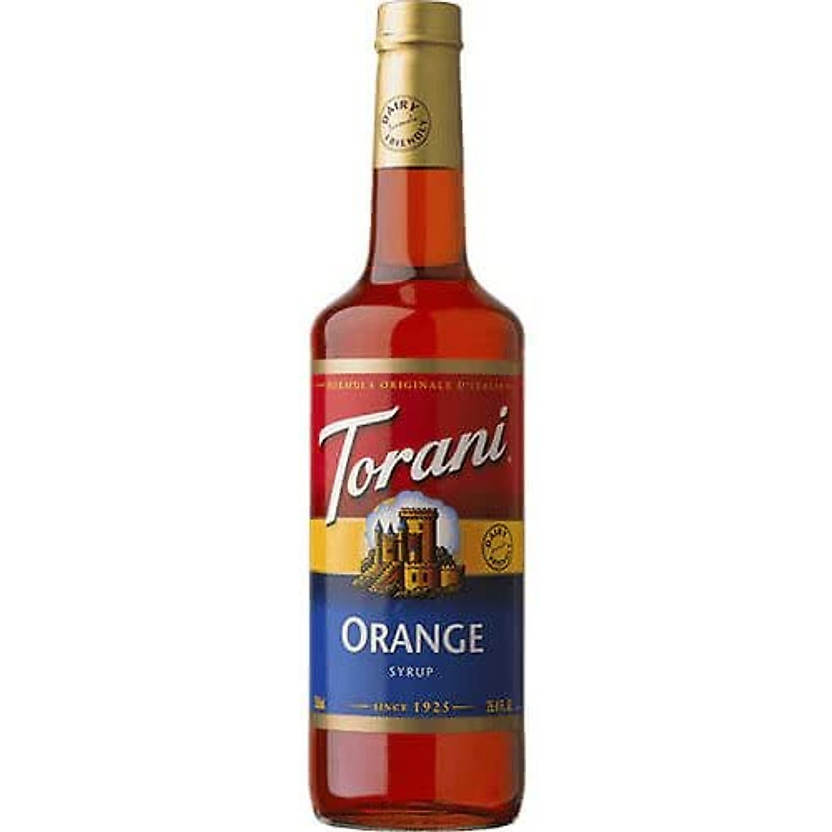 Fruit Bowl Syrup 6 Pack, Raspberry, Strawberry, Blackberry, Cherry, Orange and Peach