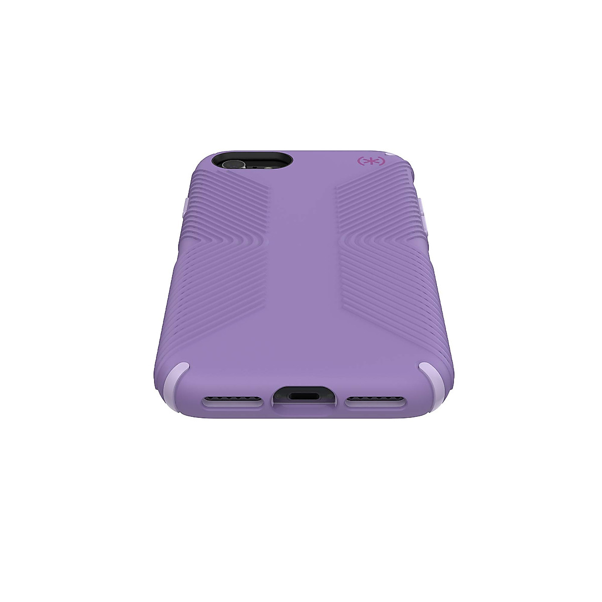 Speck Products Presidio2 Grip Case, Compatible with iPhone SE (2022)| iPhone SE (2020)| iPhone 8| iPhone 7, Marabou Purple/Concord Purple/Plum Purple