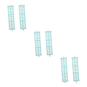 ABOOFAN 6 pcs Drying Rack Adjustable Drying Rack Laundry Drying Rack Drying Dish Rack Drying Pillow Rack Balcony Rack Drying net Plush Pillow Shelf Shoe Dryer Multifunction