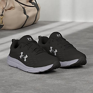 Under Armour Men's Charged Assert 10, (001) Black/Black/White, 13, US