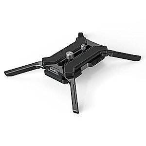 SmallRig Quick Release Plate for Arca-Type, Max. Load 44.1lb (20kg), Foldable Quadruped Support for Camera Lenses Within 5.9inch (15cm), Anti-Twist and Non-Slip Design - 3913