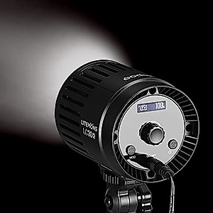 Godox LC30D Litemons Tabletop LED Light, 33w 5600K CRI 95+/TLCl 96+ Daylight Video Light, 8 Preset Lighting FX Effects