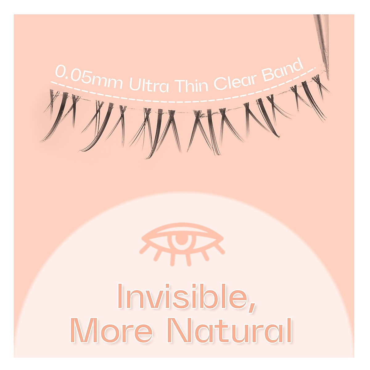 Bottom Lashes Wispy Clear Band Bottom Eyelashes Manga Lower Fake Eyelashes Natural Look Short Under Lash 7 Pairs