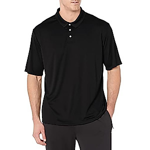 Hanes Sport Men's Cool DRI Men's Performance Polo,Black,X-Large
