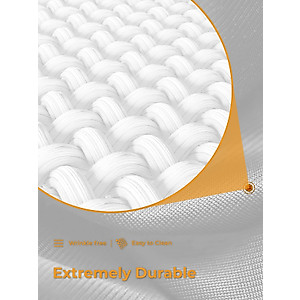 WEWATCH 120 Inch Projector Screen, Portable and Foldable Projector Screen, Double Sided Video Projector Screen for Indoor, Outdoor, Wrinkle Free