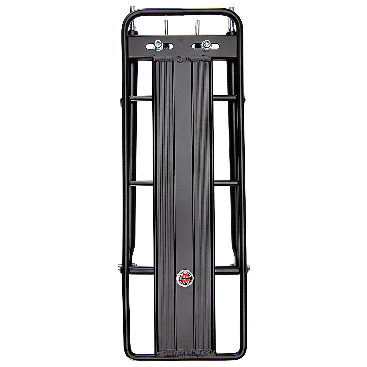 Schwinn Bike Adjustable Rear Rack, Lightweight, Can Hold Up to 26 lbs., Aluminum Alloy, Fits Most Adult Bike Frames 24 Inch - 29 Inch & 700c Wheel Sizes, Black