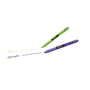 Paper Mate Inkjoy Gel Pens, Medium Point, 2-Pack, Black (1951634)