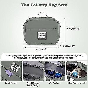 Gym Bag for Men Women,Small Fitness Workout Sports Duffle Bag with Wet Pocket & Shoes Compartment, Waterproof Overnight Weekender Duffel Bags for Traveling Dark Green