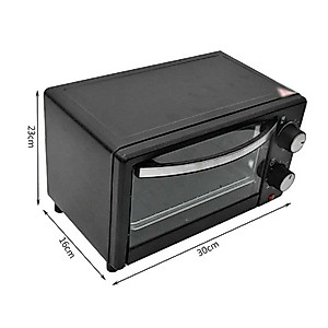 FZZDP Electric Oven Multifunctional Household Electric Pizza Bread Baking Toaster Barbecue Oven with Timing Temperature Adjustment
