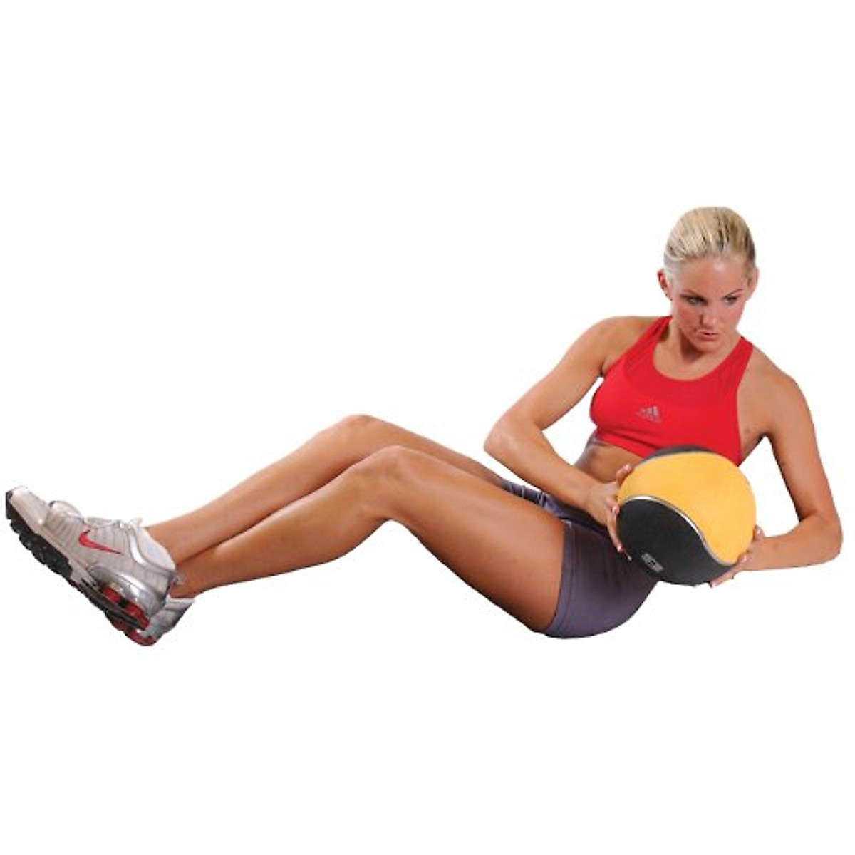 CAP Barbell Rubber Medicine Ball Set with Rack