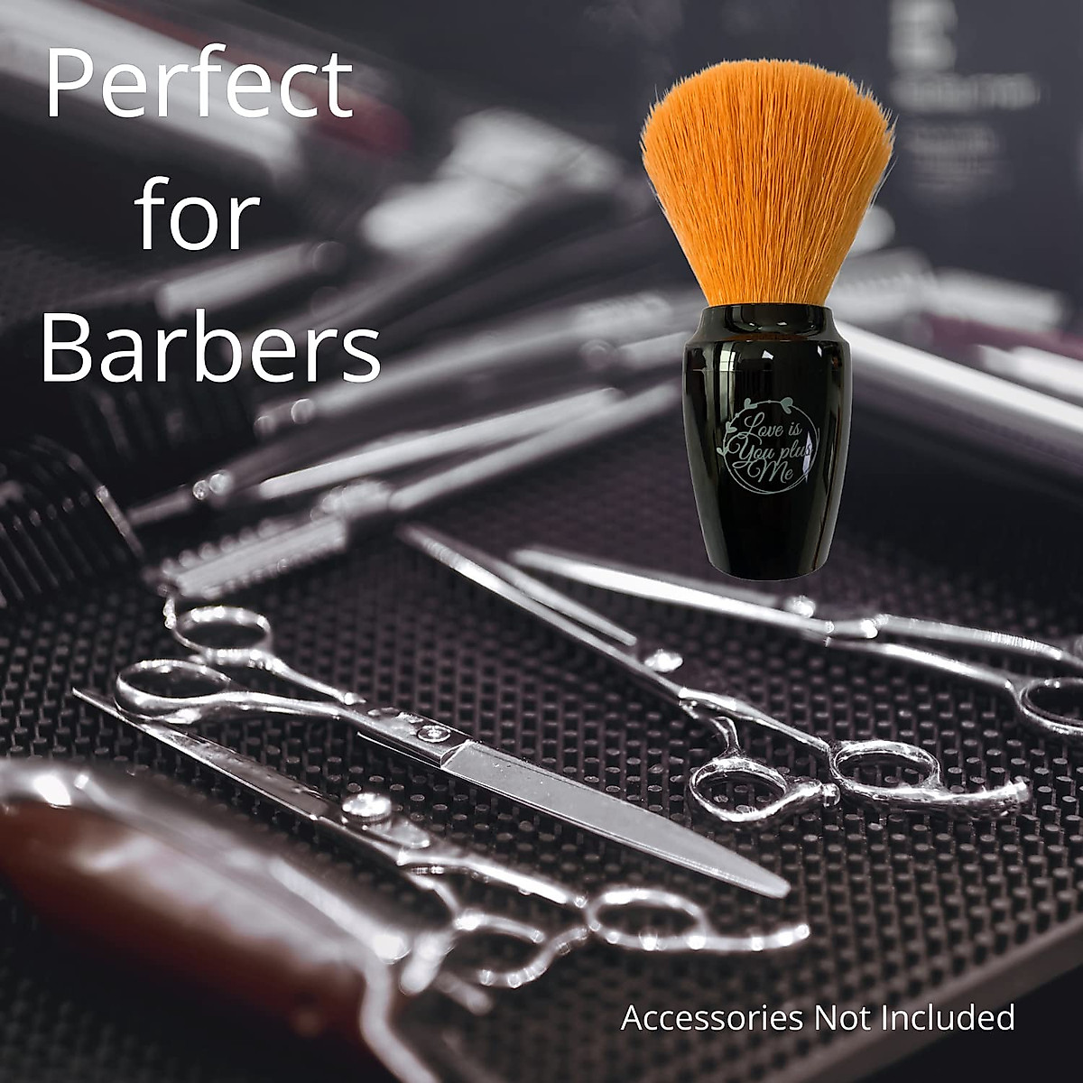 Shave Brush for Men - Barber Shaving Brush - Travel Shave Brushes - Synthetic Shaving Brush - Wet Shave Products for Men Women