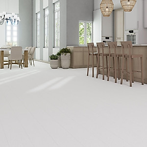 Lucida Surfaces Luxury Vinyl Flooring Tiles | Interlocking Flooring for DIY Installation | 10 Wood-Look Planks | MaxCore Ultra | 24.5 Sq. Feet (10 Planks, Pioneer Oak, 10)