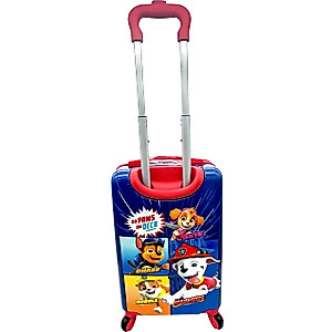 Fast Forward Kids Licensed Hard-Side 20” Spinner Luggage Lightweight Carry-On Suitcase (Paw Patrol) Carry-On 20 Inch