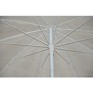 Garden beach patio umbrella parasol sun shade protection-Garden Umbrella Parasol Large, Handmade Large Outdoor, large garden umbrellas outdoor Diameter: 228 cm (Orange Elephant Design)