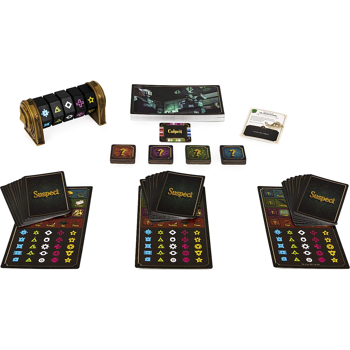 5-Minute Mystery The Museum of Everything Game, for Adults and Kids Ages 8 and up, by SpinMaster