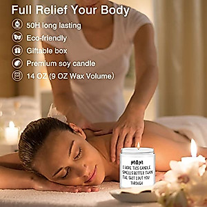 Mothers Day Mom Gifts from Daughter Son,Gifts for Mom,Mom Gift,Birthday Christmas Gifts for Mom Her Bonus Mom Mother,Best Candles Gifts for Women