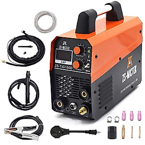 Tig Welder Machine+300A Welding Electrode Holder Clamp(Bundled goods)