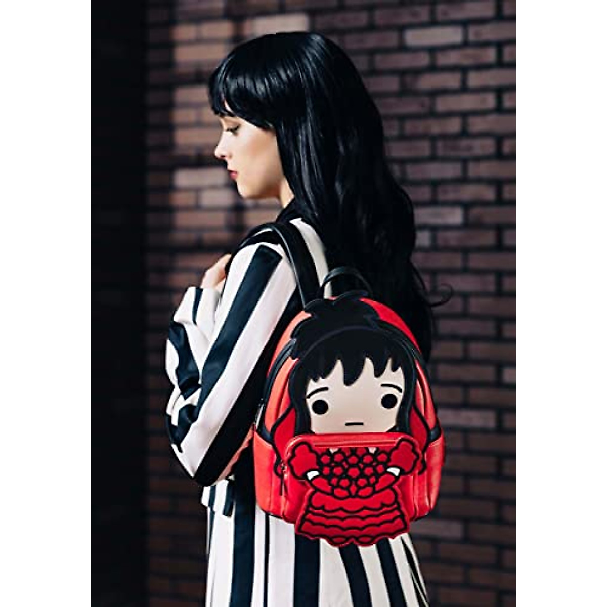 Loungefly Beetlejuice Wedding Lydia Mini Backpack Standard