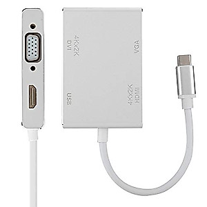 Entatial HD Converter Adapter, Preservative Lightweight Hub Converter Multifunction for Desktop Computer