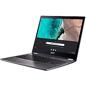 Acer Chromebook Spin 13 CP713-1WN-53NF 2-in-1 Convertible, 8th Gen Intel Core i5-8250U, 13.5" 2K Resolution Touchscreen, 8GB LPDDR3, 128GB eMMC, Backlit Keyboard, Aluminum Chassis,Steel Gray