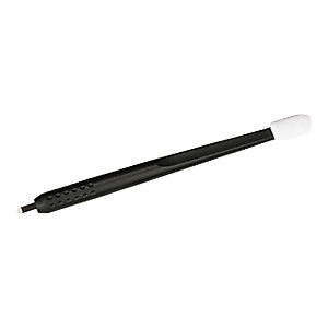 PACK OF 10 - Mellie Microblading Disposable Microblading Pen with Pigment Sponge Disposable Tool For Creating Eyebrows Microblading Supplies (Black, U18 .18mm)