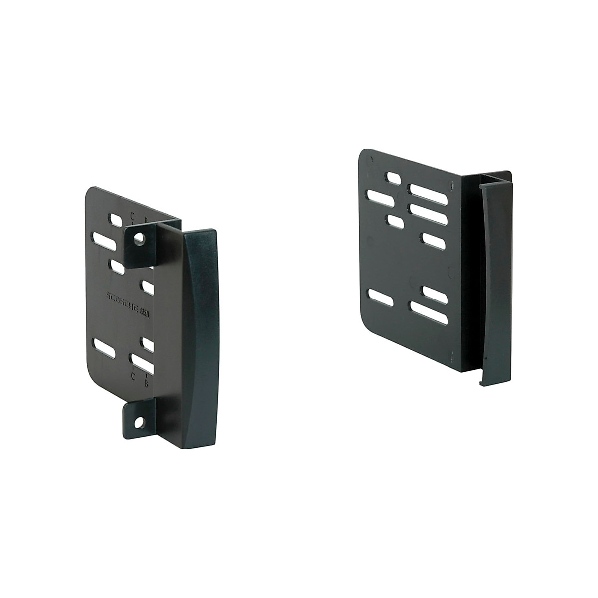 Scosche CR1291B Double DIN Radio Install Dash Kit Compatible with Select 2007-19 Chrysler, Dodge, Jeep, Mitsubishi and VW Vehicles - Car Stereo Install Kit - See Fit Guide in Images to Verify Vehicle