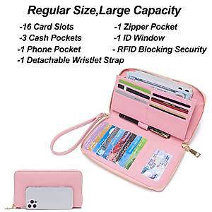 Handbags Sets For Women Shoulder Bags Top Handle Work Satchel Tote Purses Set With Matching Wallet 2pcs WhitePink